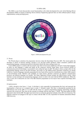 SOFIA - Smart Objects For Intelligent Applications. INDRA/ESI | PDF | Programming Languages ...