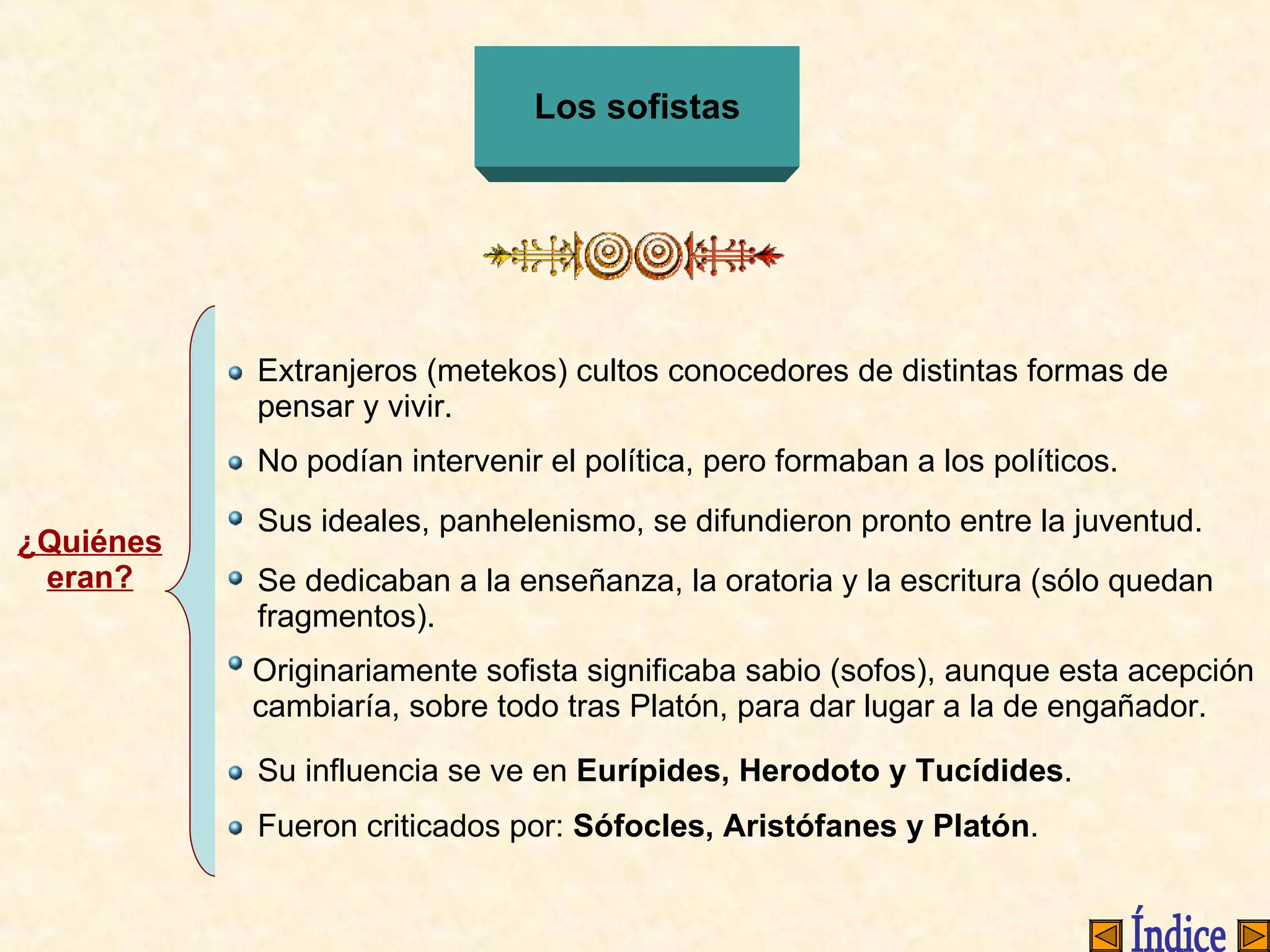 Sofistas Socrates | PPS