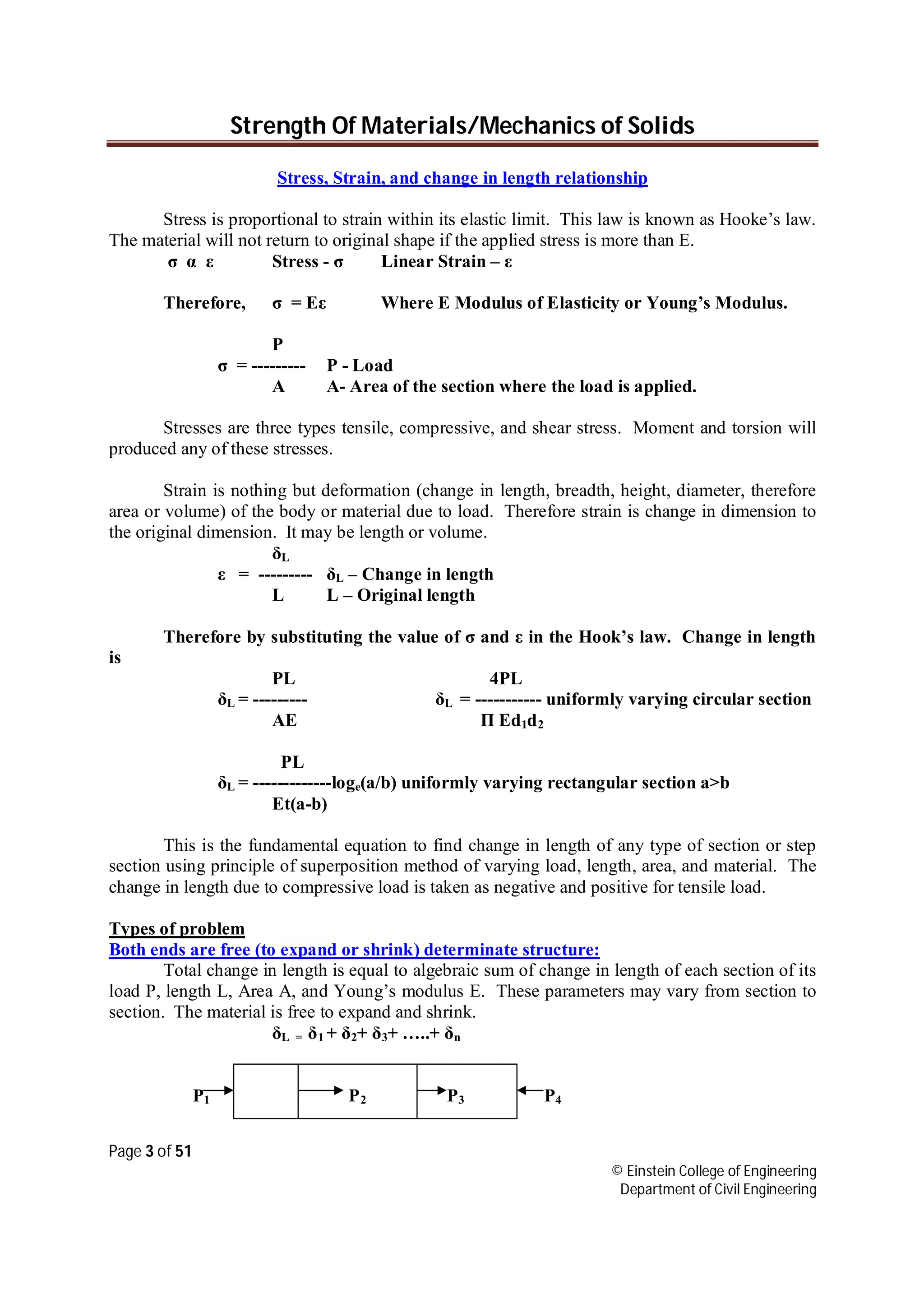 mechanics of solid | PDF