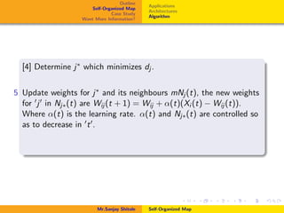 SOFM based calssification for LU | PPT
