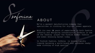 Sofmina corporate profile | PPT