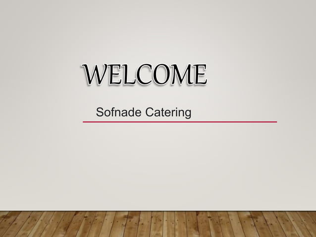 Sofnade Catering.pptx