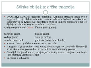 Sofoklo, Antigona | PPTX
