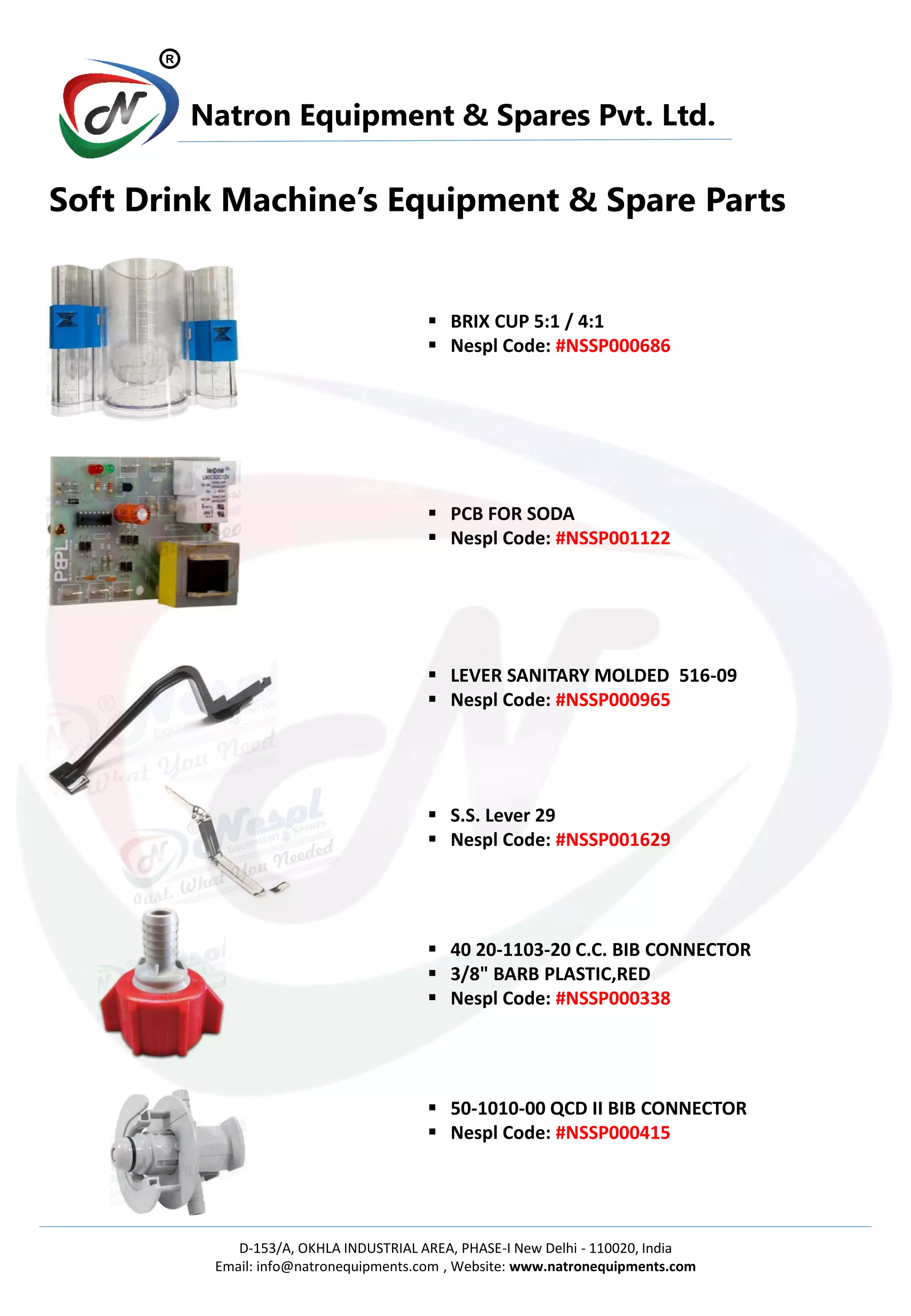 Soft Drink Machine | Beverage Equipment & Spare Parts Solution Provider ...