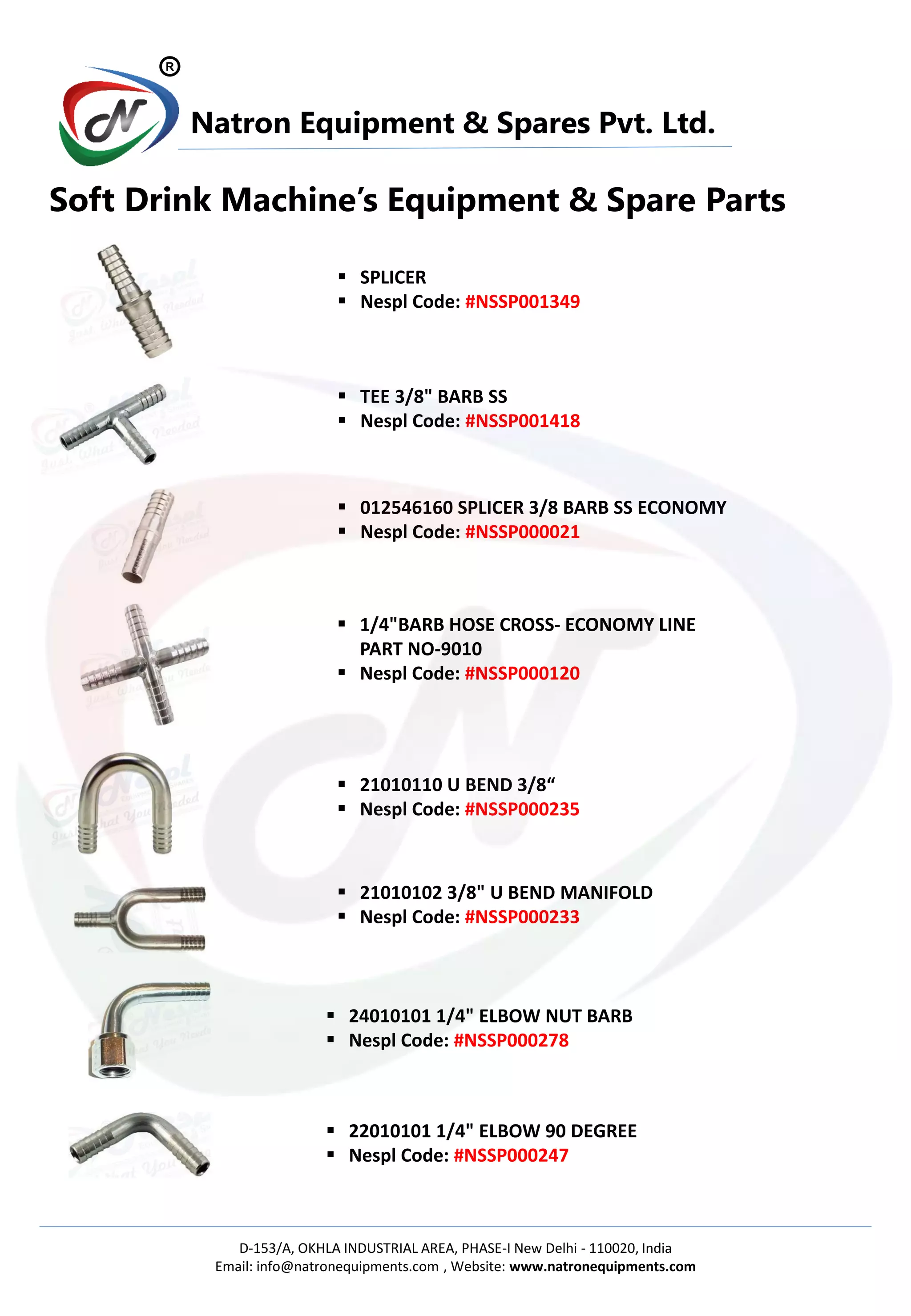 Soft Drink Machine | Beverage Equipment & Spare Parts Solution Provider ...