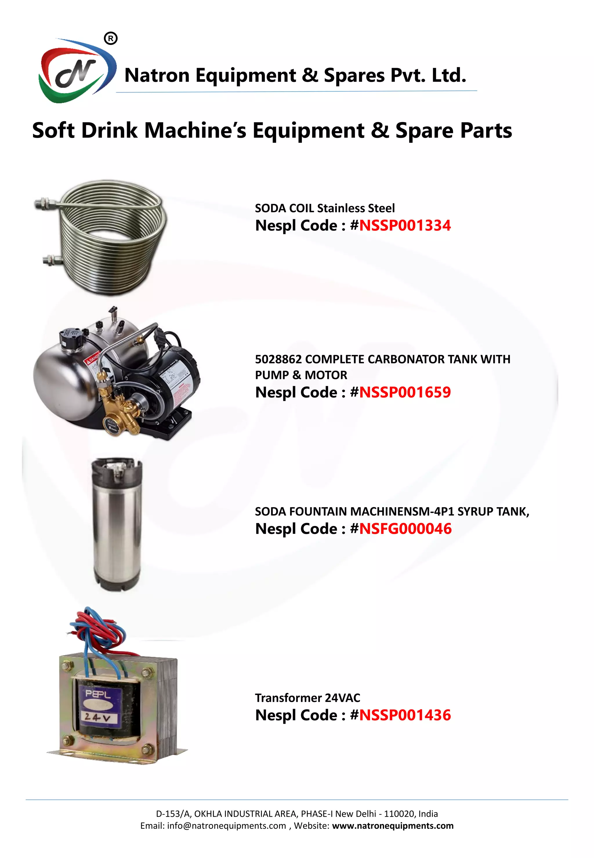 Soft Drink Machine | Beverage Equipment & Spare Parts Solution Provider ...