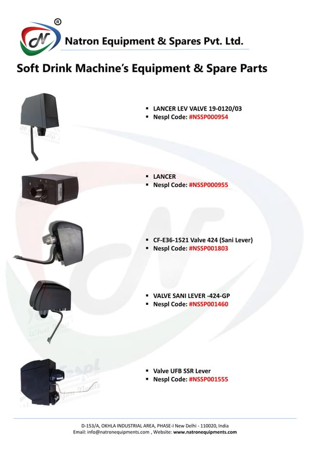 Soft Drink Machine | Beverage Equipment & Spare Parts Solution Provider ...