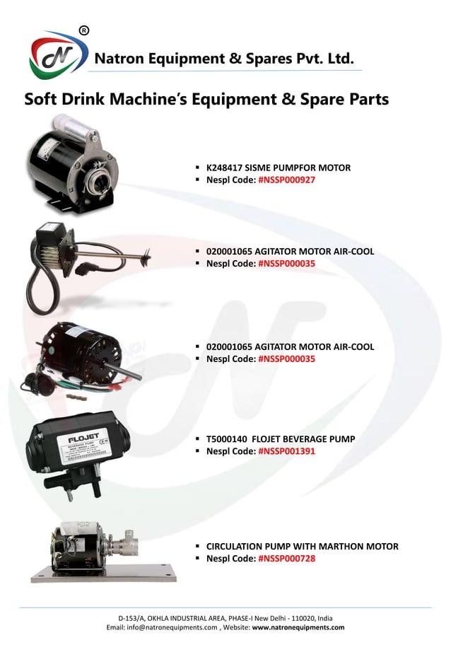 Soft Drink Machine | Beverage Equipment & Spare Parts Solution Provider ...