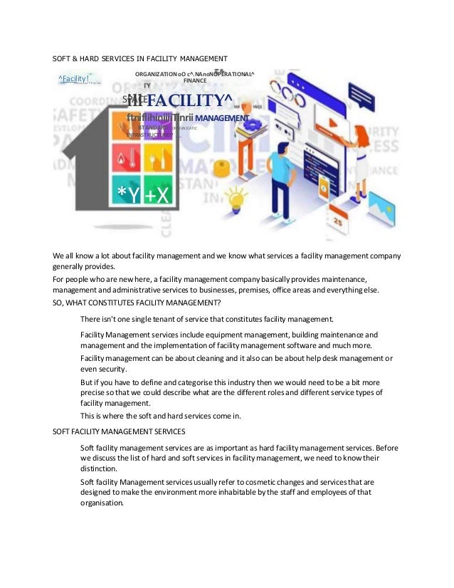 SOFT & HARD SERVICES IN FACILITY MANAGEMENT | PPT