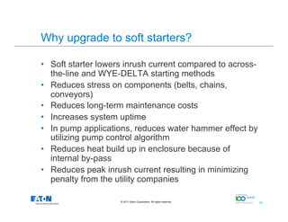 Advantages of Soft Start Motor Control | PDF