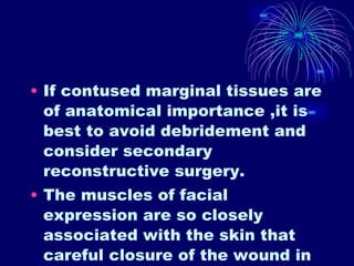 Soft Tissue Facial Injuries By Sa | PPT