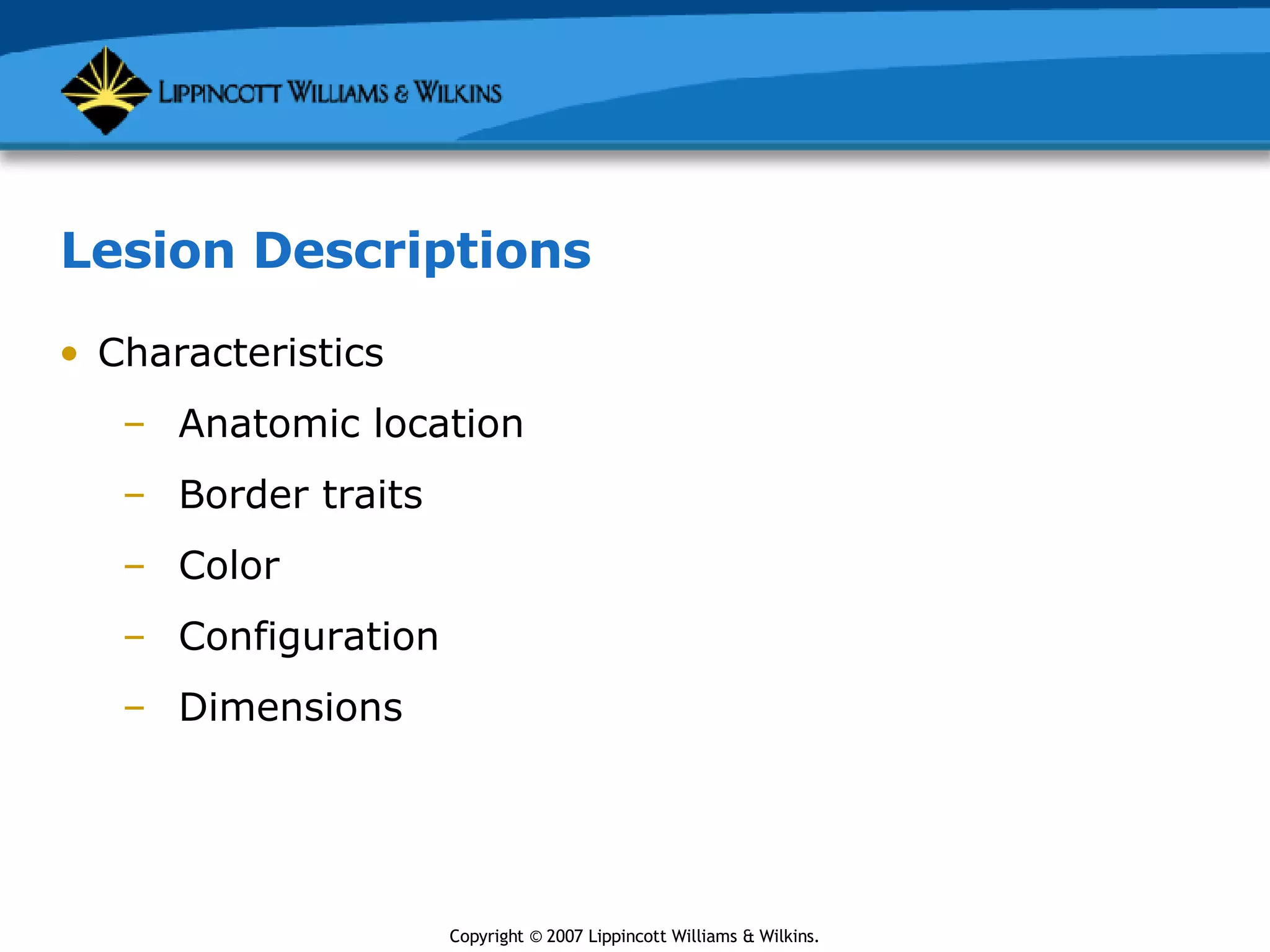 Soft Tissue Lesions | PPT