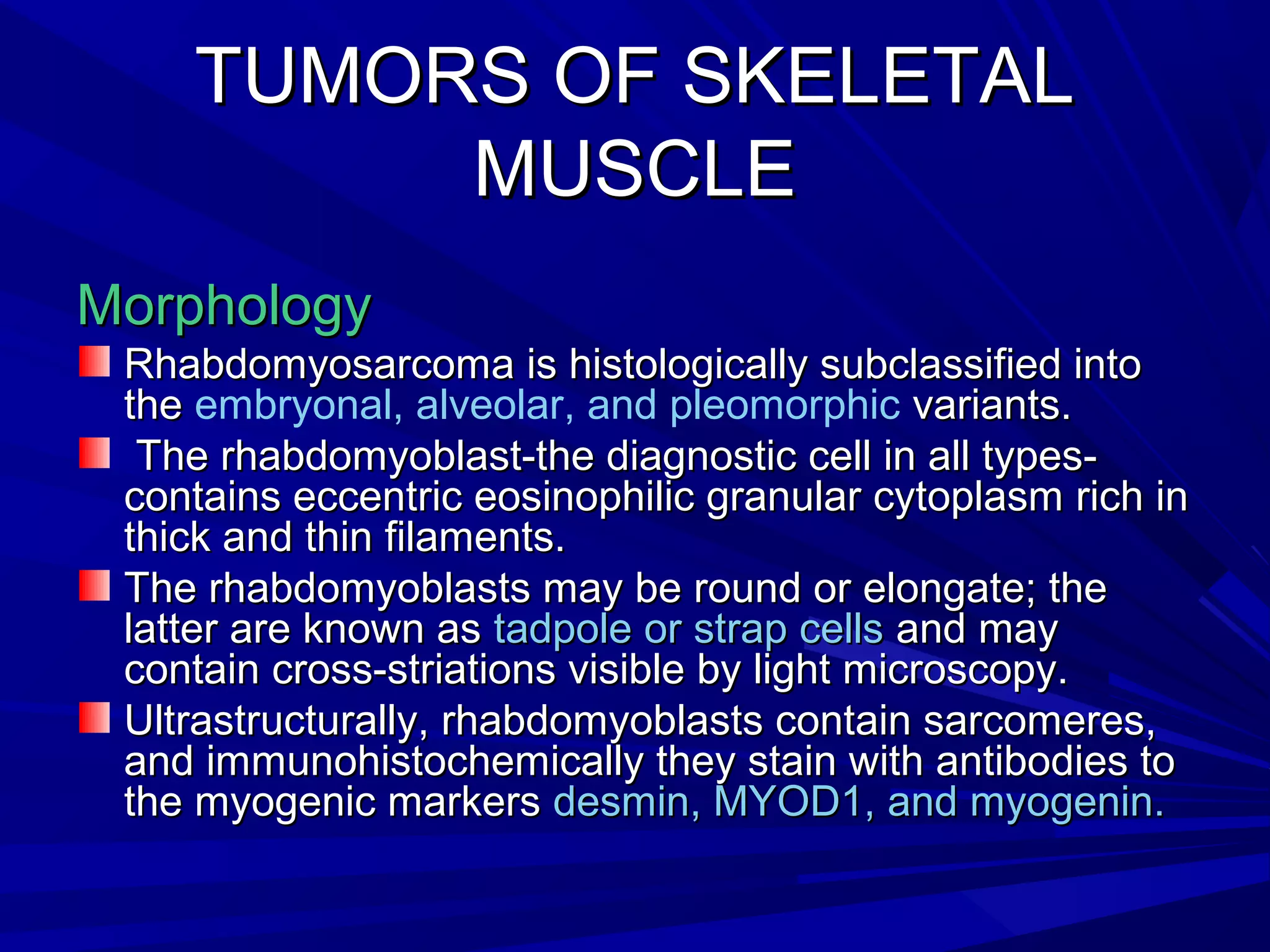 Soft Tissue Tumors 2012 Ppt