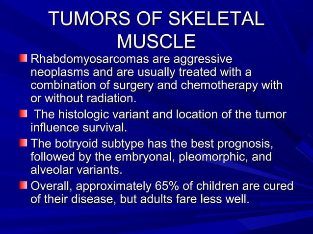 Soft tissue-tumors-2012 | PPT | Cancer | Diseases and Conditions