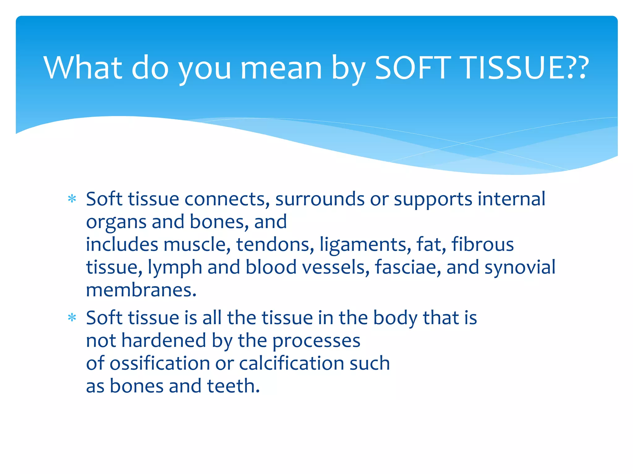 Soft-Tissue Injuries | PPTX