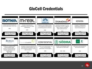 Softacell raw material optimization by GloCell Oy | PPT