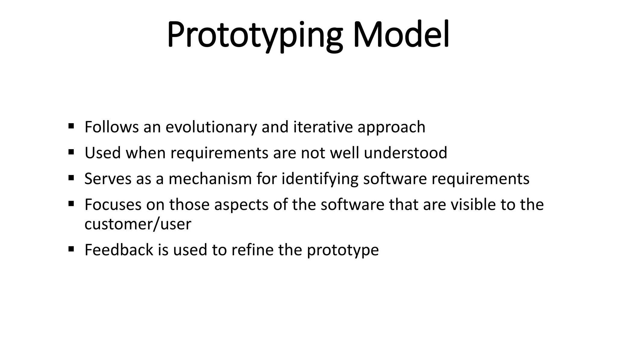 Prescriptive Process Modelsoftware Engineering Pptx Computer Software And Applications