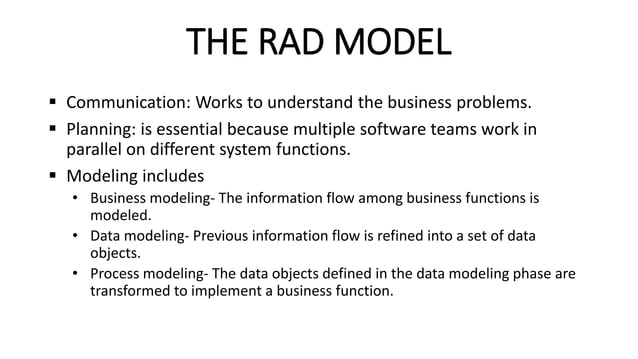 PRESCRIPTIVE PROCESS MODEL(SOFTWARE ENGINEERING) | PPTX