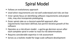 PRESCRIPTIVE PROCESS MODEL(SOFTWARE ENGINEERING) | PPTX