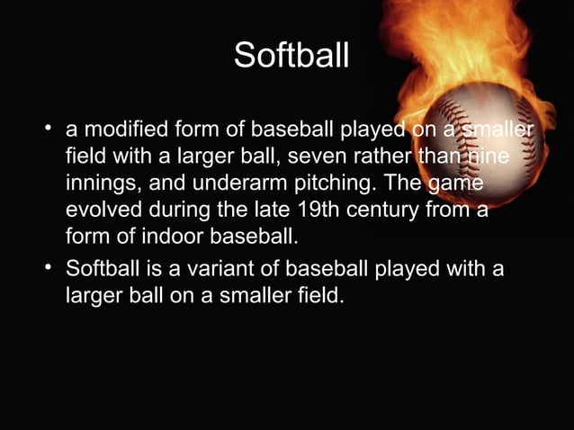 Softball | PPT