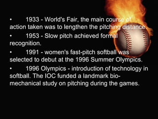 Softball | PPT