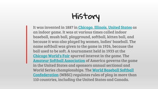 Softball | PPTX | Softball | Sports