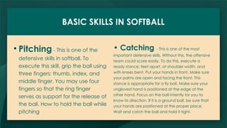 SOFTBALL.pptxtrbbtbtfwefwefcwecwecwecwecwe | PPTX