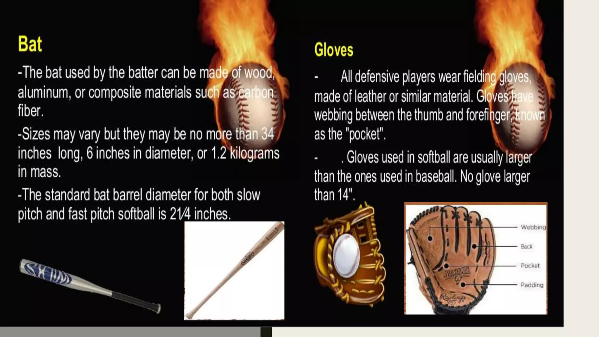 softball ppt. | PPTX