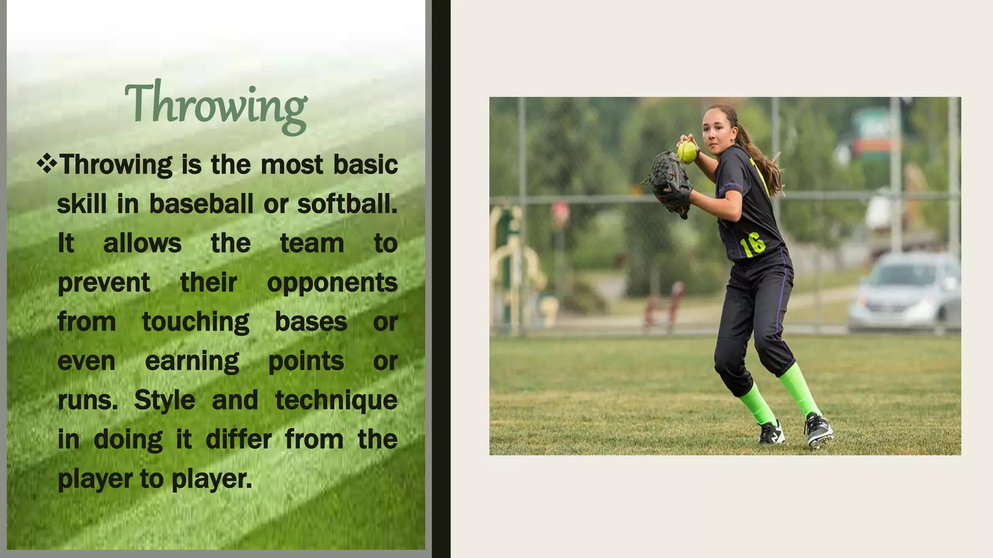 softball ppt. | PPTX