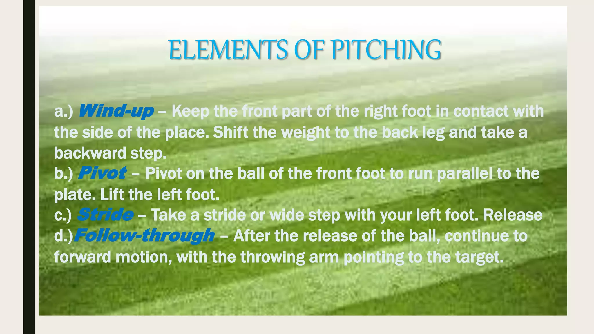 softball ppt. | PPTX