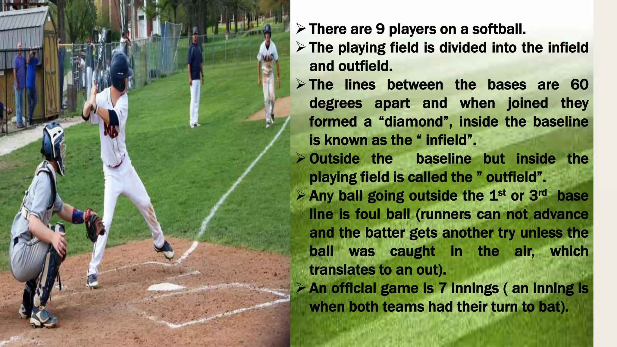 softball ppt. | PPTX
