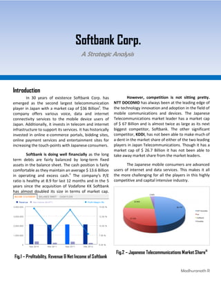 Softbank Japan - Technology Strategy Analysis | PDF