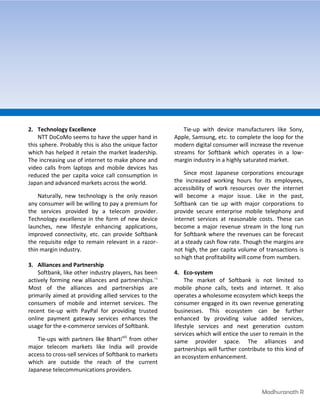 Softbank Japan - Technology Strategy Analysis | PDF
