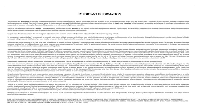 Softbank presentation 2018_001 | PDF