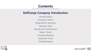Softcamp Company Introduction_ENG | PPTX
