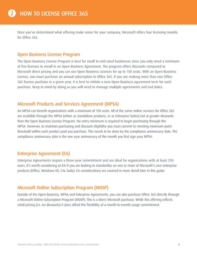 Office 365: Essential Licensing Guide | PDF