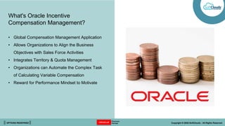 Oracle Incentive Compensation Management (ICM) | SoftClouds | PPTX