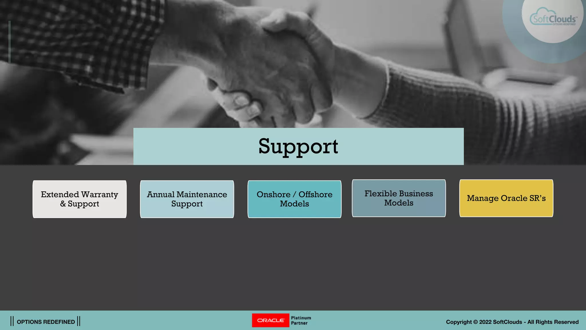 Oracle Field Service | SoftClouds | PPTX