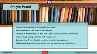 Oracle Field Service | SoftClouds | PPTX