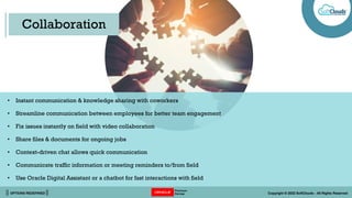Oracle Field Service | SoftClouds | PPTX