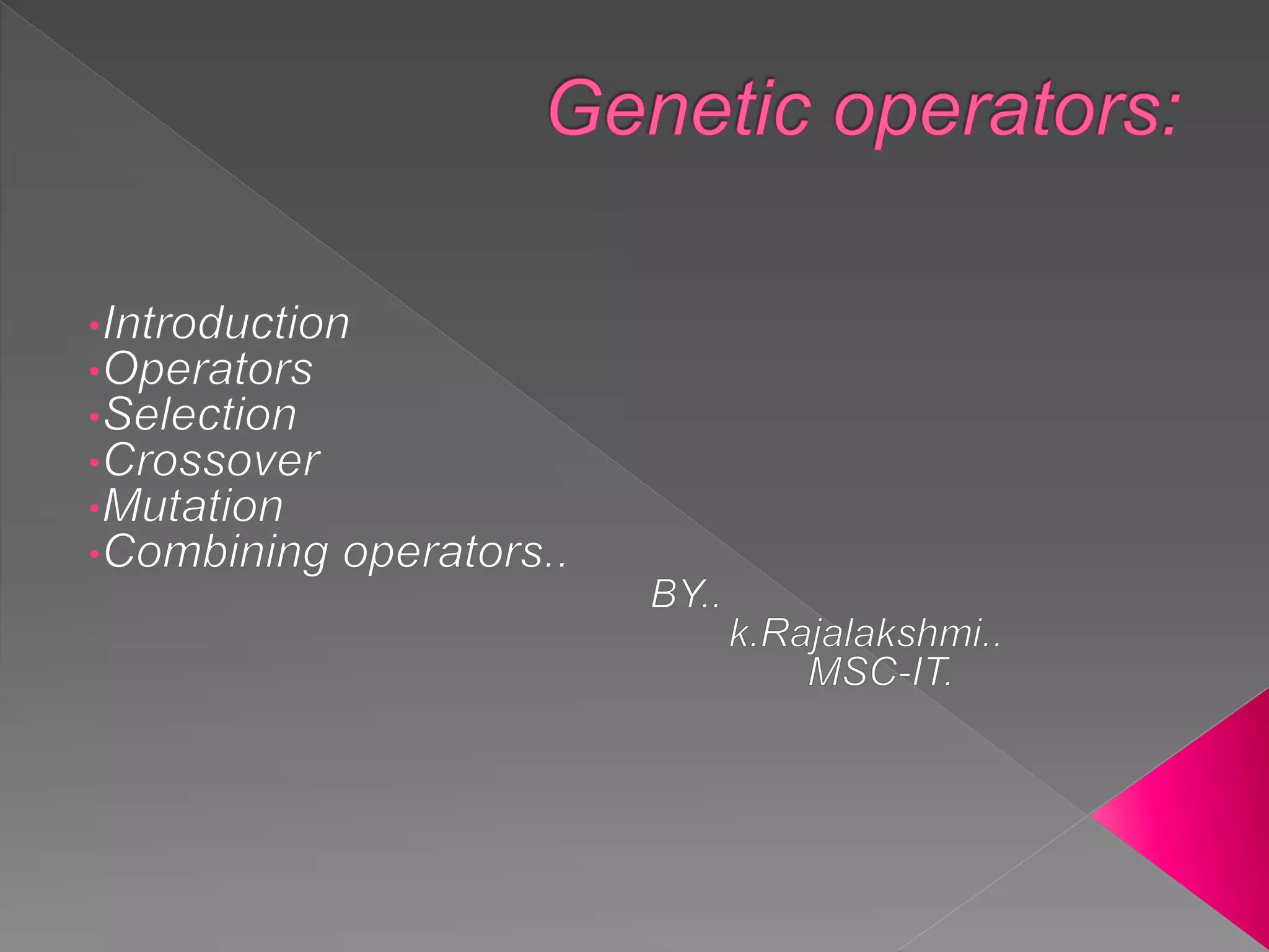 Soft computing | PPT