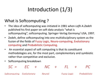 Soft computing01 | PPTX