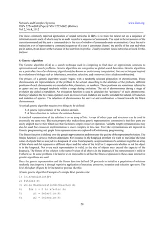 Soft computing and artificial intelligence techniques for intrusion | PDF