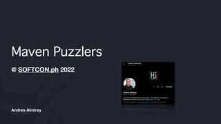 Softcon.ph - Maven Puzzlers | PPT