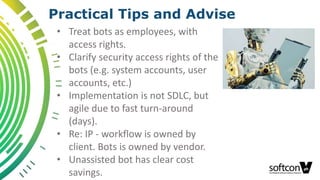 Softcon - Intelligent Automation: Helping the Future of Workforce | PPT
