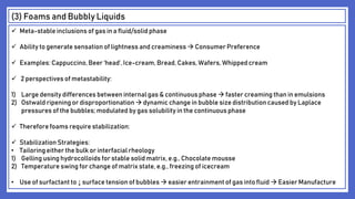Soft condensed matter physics of food systems | PPT