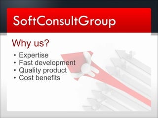 SoftConsultGroup - Software development company - profile | PPT
