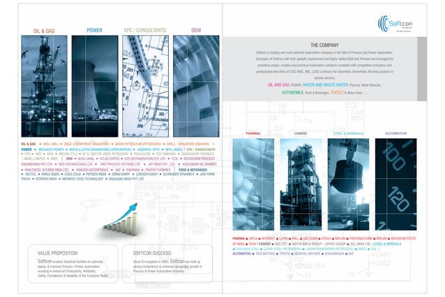 Softcon systems -an Industrial Automation Solutions Company | PPT