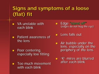 Soft Contact Lenses: Material, Fitting, and Evaluation | PDF