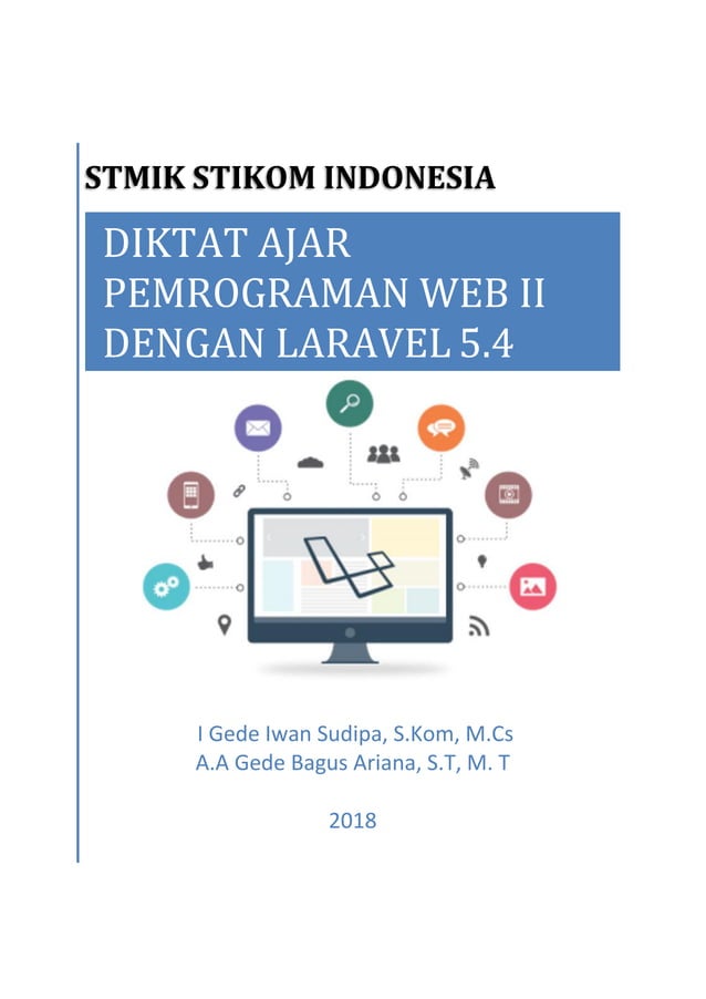 Diktat Pemrograman Web dengan laravel 5.4 | PDF